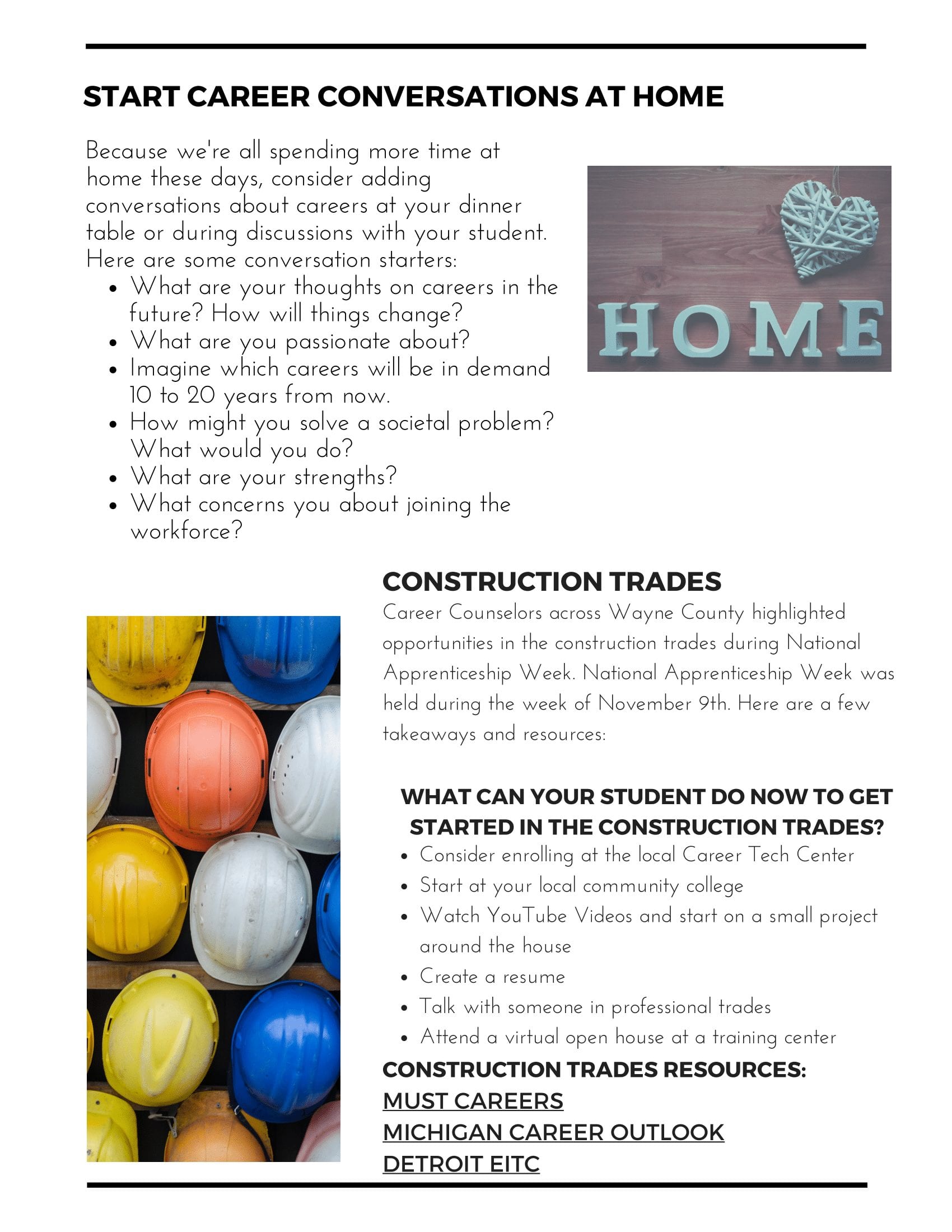 Career Counseling – Fordson High School
